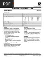 Chemset Reo 502 Technical Data Sheet | PDF | Epoxy | Concrete