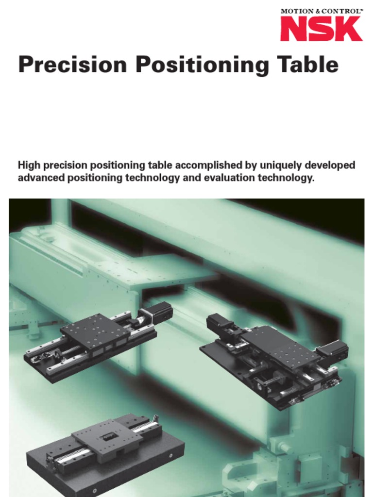 Precision Positioning Table | PDF | Machines | Equipment