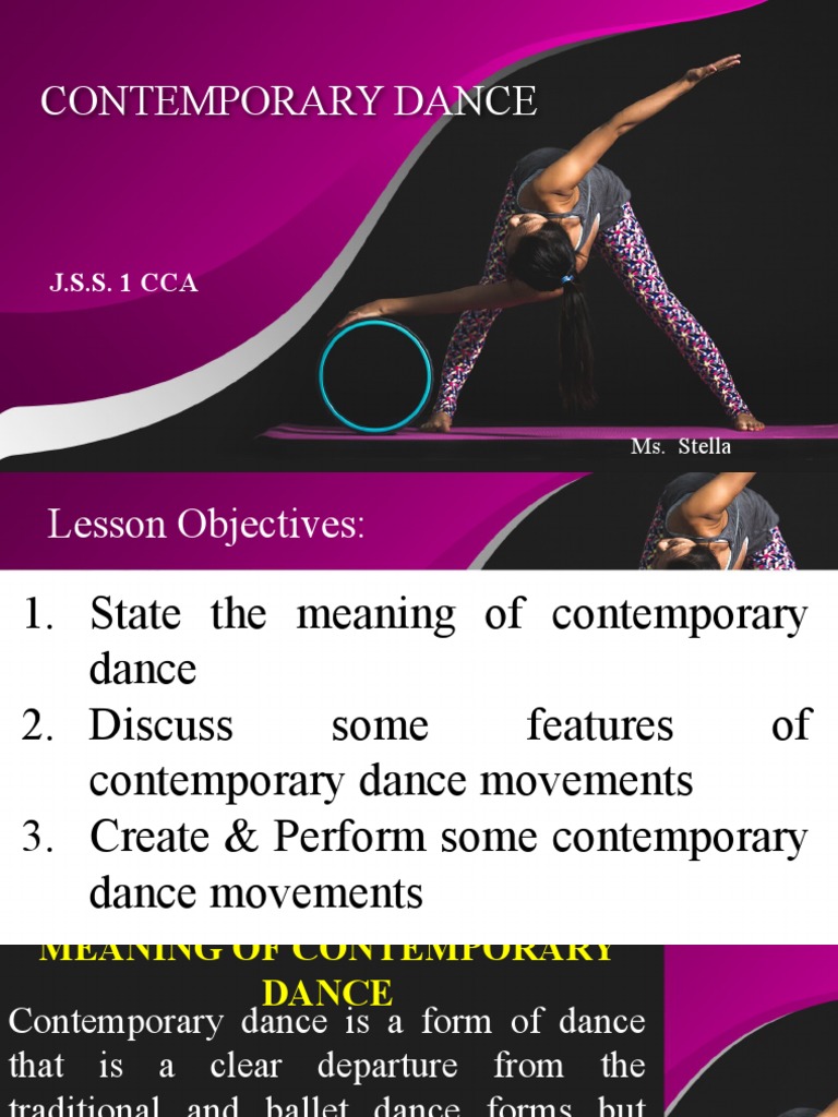 Contemporary Dance | PDF | Dances | Ballet