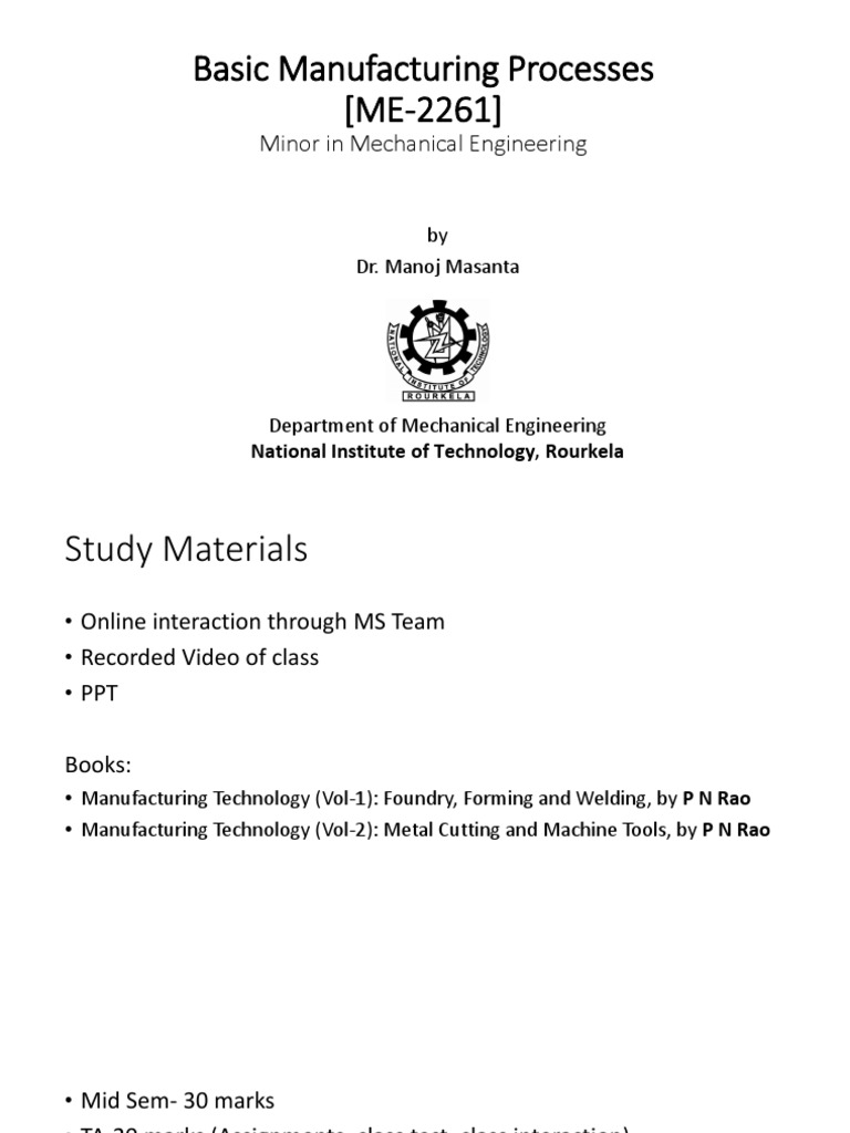 BMP - (Class 01) - Introduction | PDF | Welding | Construction