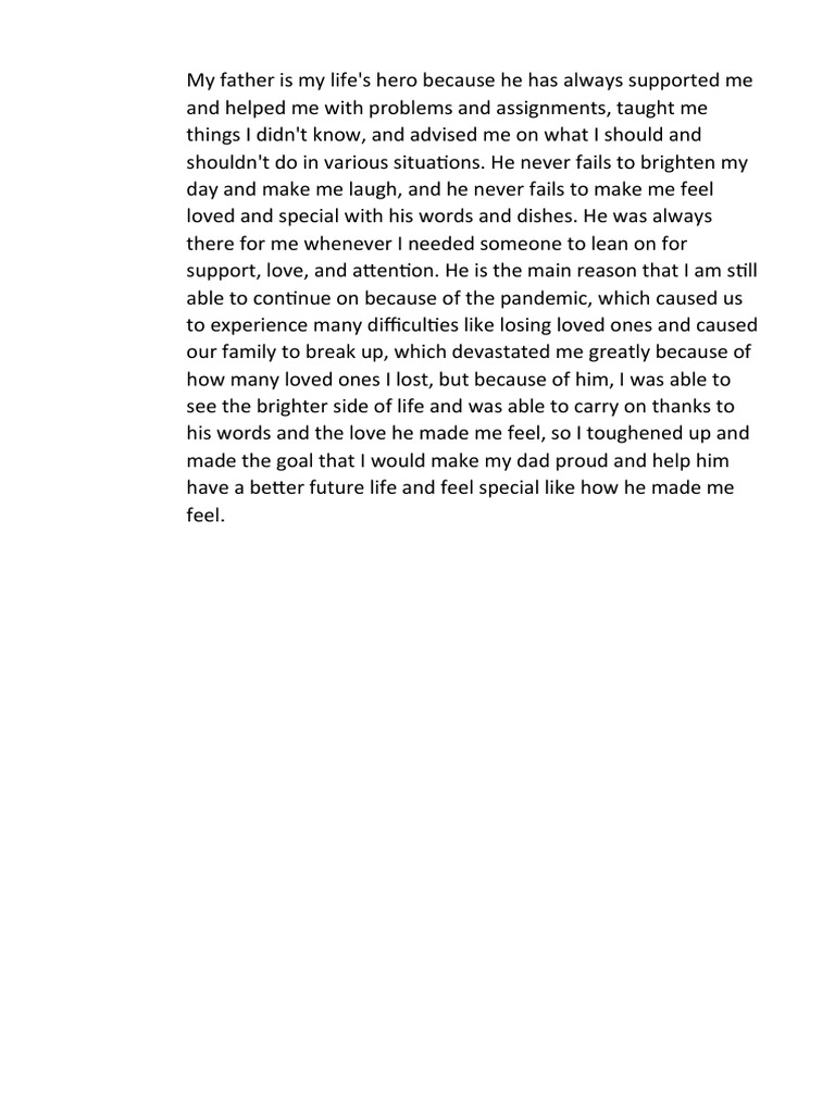 My Father Is My Life | PDF | Cooking, Food & Wine | Self-Improvement
