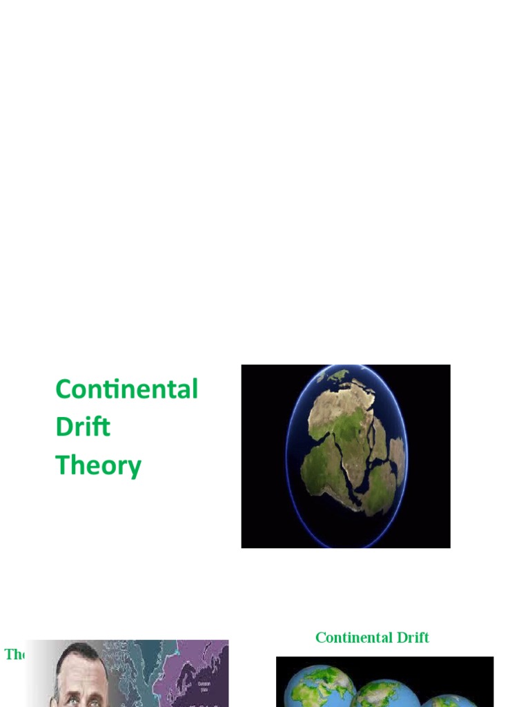 Continental Drift Theory Seafloor Spreading | PDF | Plate Tectonics ...