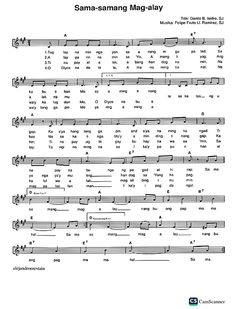 Sama Samang Mag-Alay | PDF