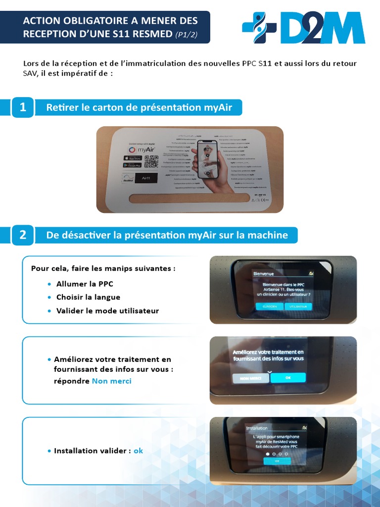 Procédure PPC S11-V01 D2M | PDF