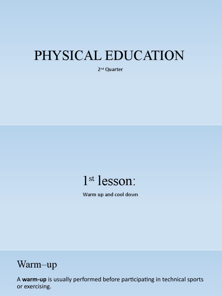 2nd Quarter Lessons | PDF | Eating Disorder | Physical Fitness