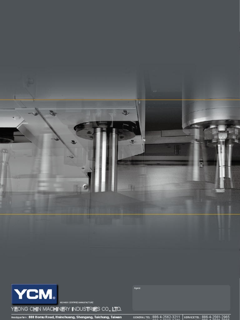 YCM NSV Series Machining Centers Overview | PDF | Machining ...