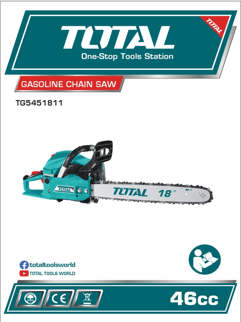 Manual Motosierra TG5451811 | PDF | Engranaje | Bienes manufacturados