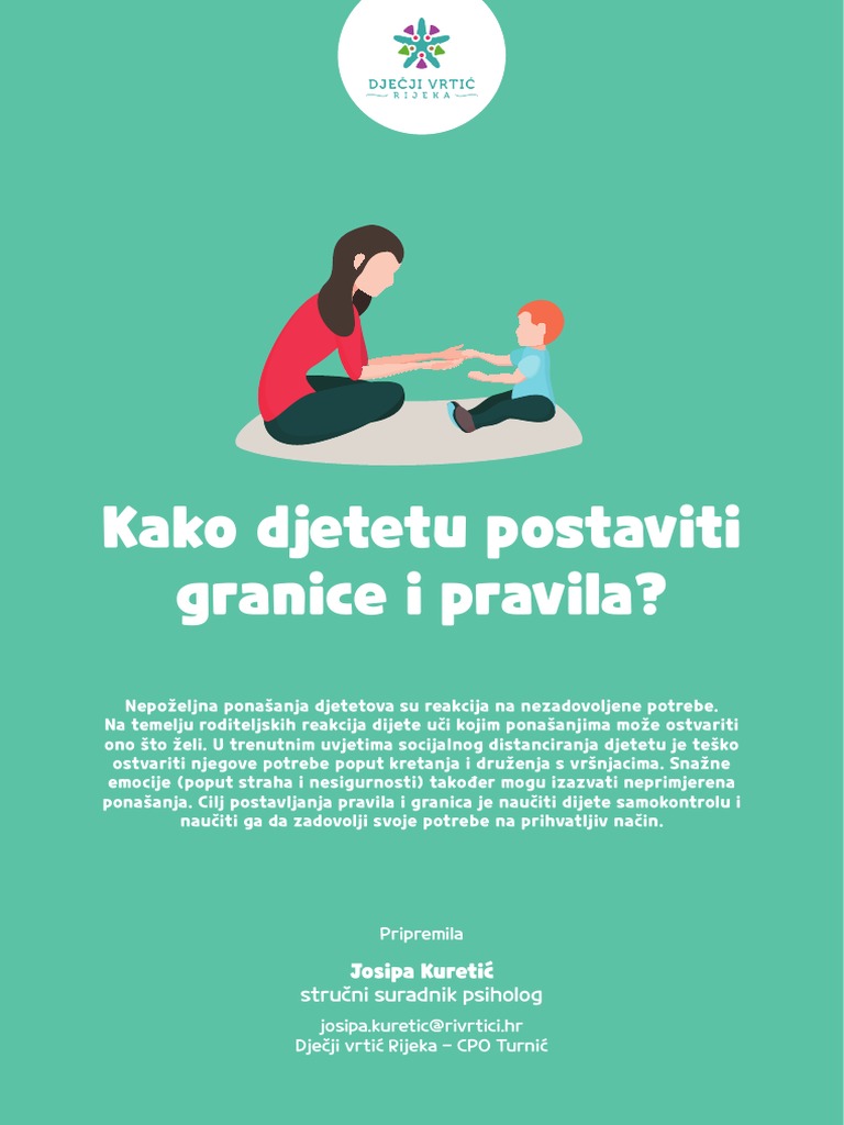 Kako Djetetu Postaviti Granice I Pravila | PDF