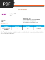 Payer Facture SEOR en Ligne à Oran | PDF