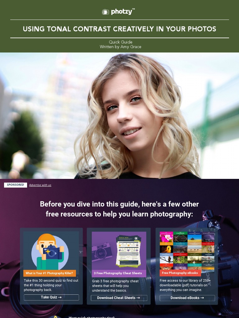 Tonal Contrast | PDF | Composition (Visual Arts) | Photograph