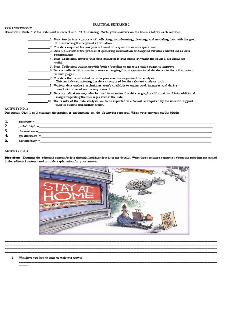 Practical Research 2 | PDF | Data Analysis | Data