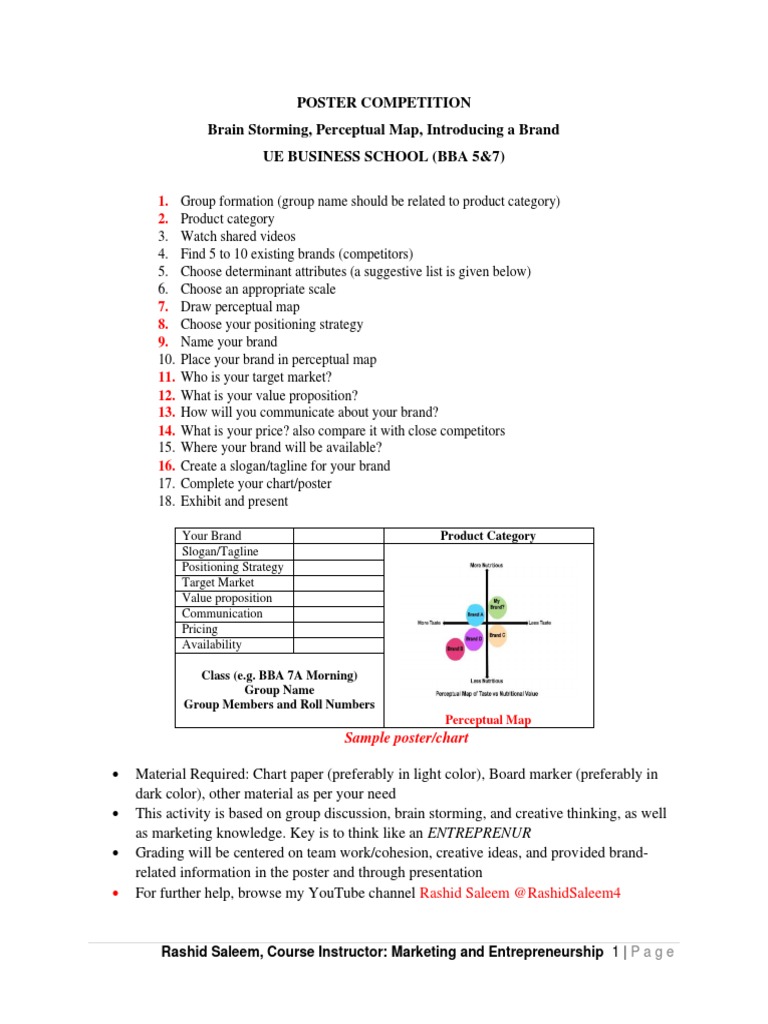 Poster Competition Guidelines | PDF