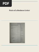 Business Letter Punctuation & Styles Guide | PDF | Punctuation ...