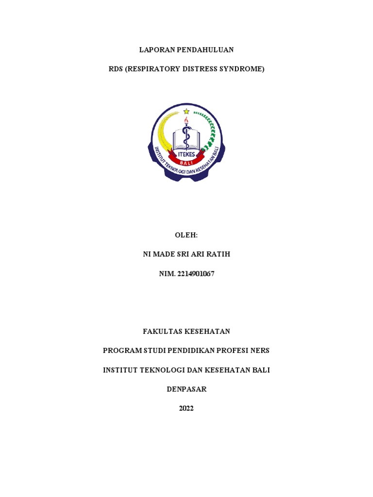 Laporan Pendahuluan RDS | PDF