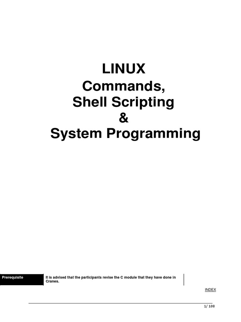 Linux Material | PDF | Operating System | Computer File