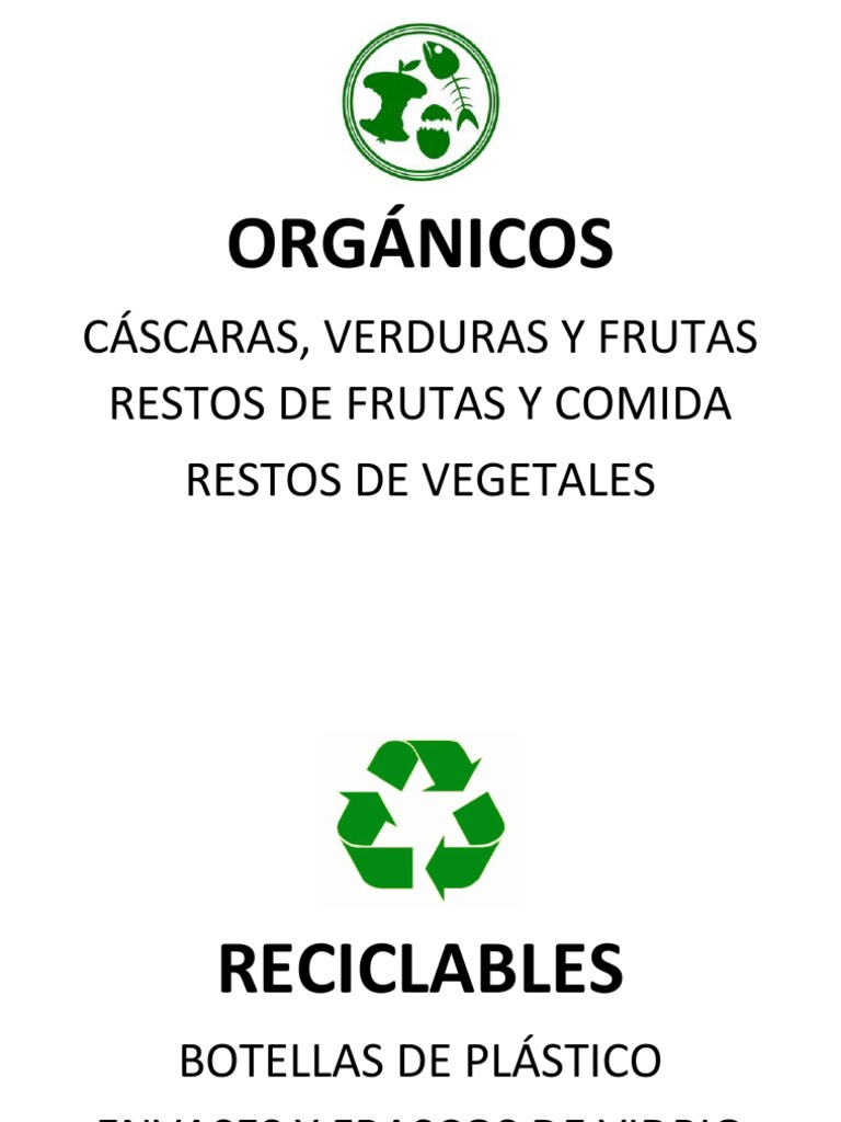 Carteles para Los Basureros | PDF