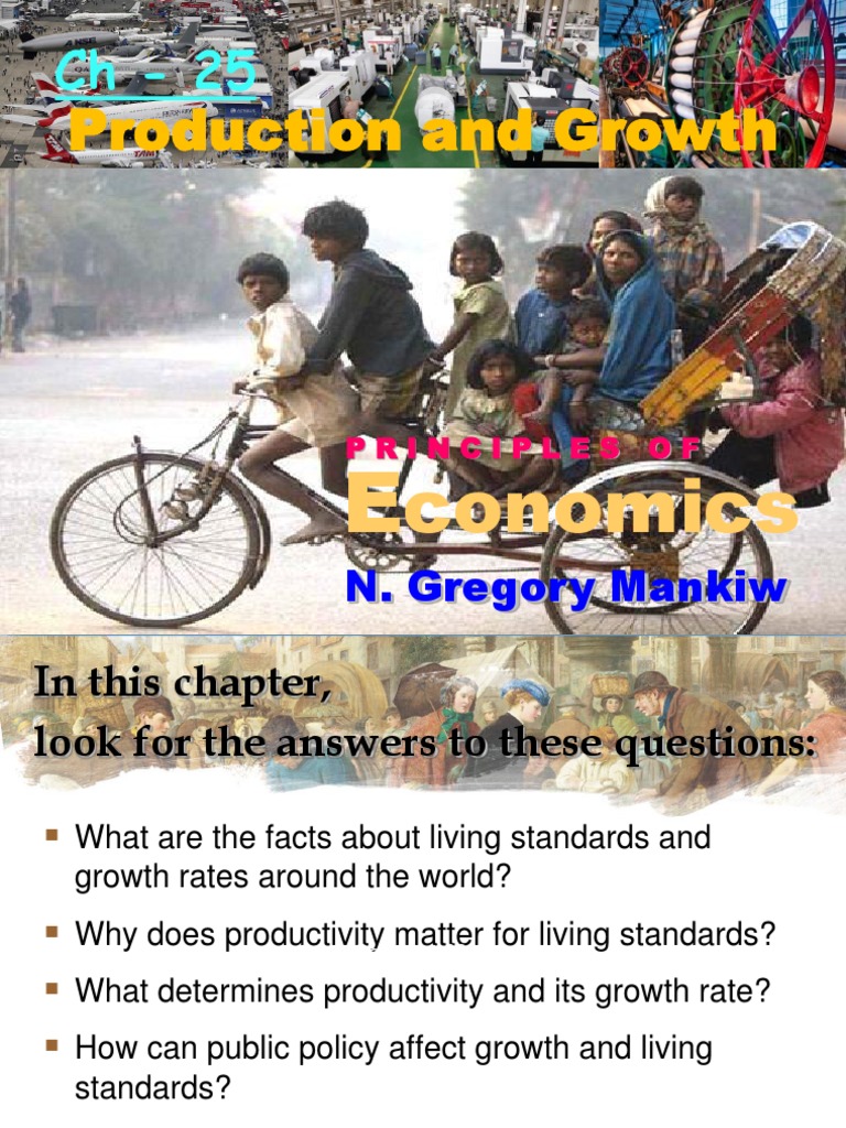 Chapter 25 Production and Growth | PDF | Economic Growth | Production ...
