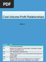 CVP Analysis - Lecture Notes | PDF | Management Accounting | Accounting