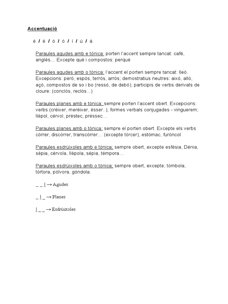 Apunts Exàmen - Valencià | PDF