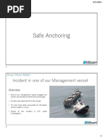 Anchoring and Anchoring Procedures - Final | PDF | Anchor | Ships