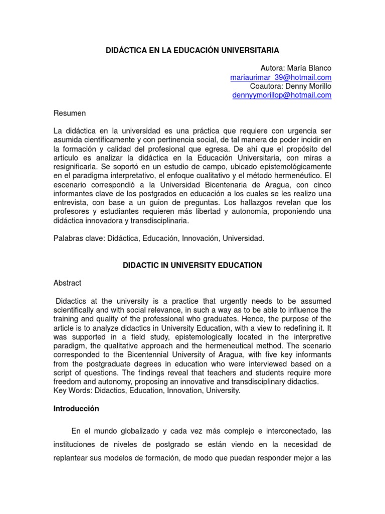 Artículo Modelo | PDF