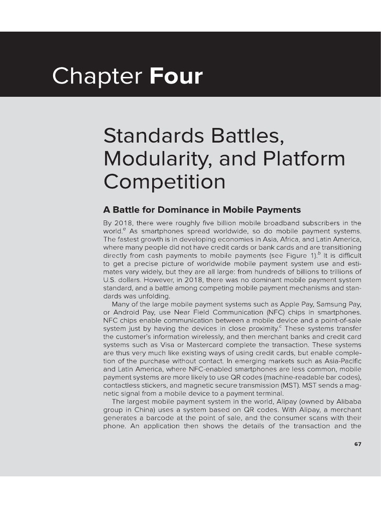 A Battle For Dominance in Mobile Payments | PDF