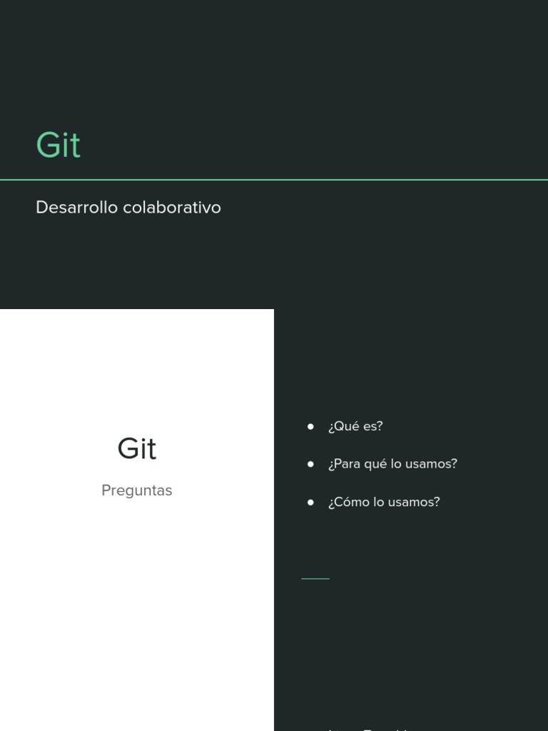 Git y Github - Clase 2 | PDF | Informática | Software