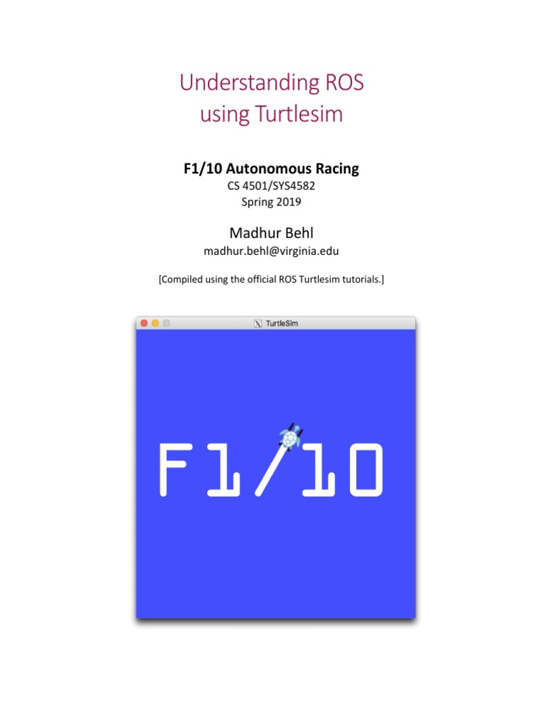 Ros Turtlesim | PDF | Computing | Computer Science