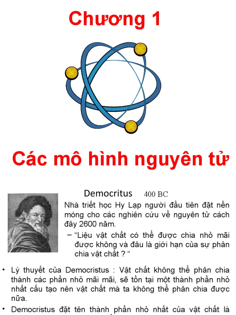 Chapter 1 Models of Atom | PDF