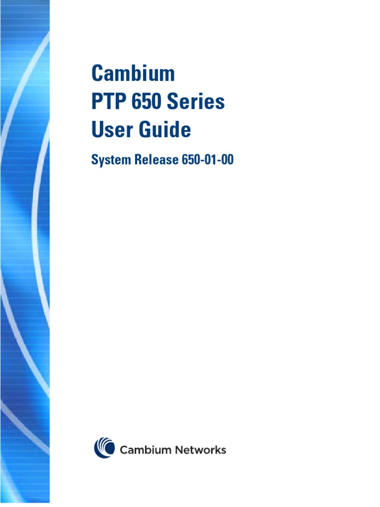 CambiumPTP650 InstallationGuide | Download Free PDF | Computer Network | Power Supply