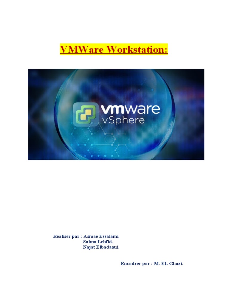 Rapport TP TCP IP | PDF | VMware | Virtualisation