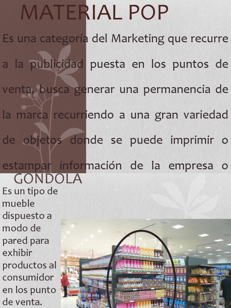 Material Pop | PDF | Póster | Publicidad