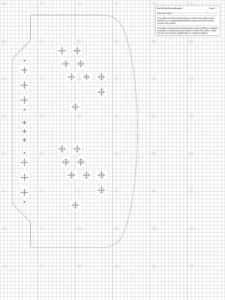 Blueprint Evo XR Cade Controlpanel With Raster | PDF
