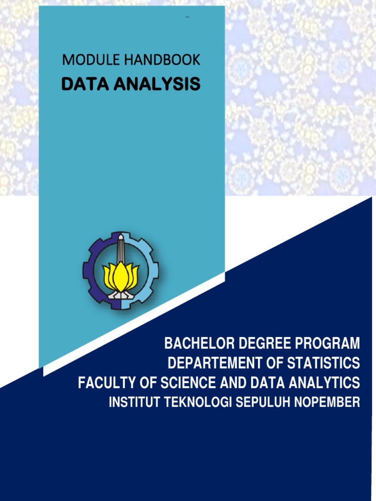 Data Analysis Module Handbook | PDF | Statistics | Data Analysis