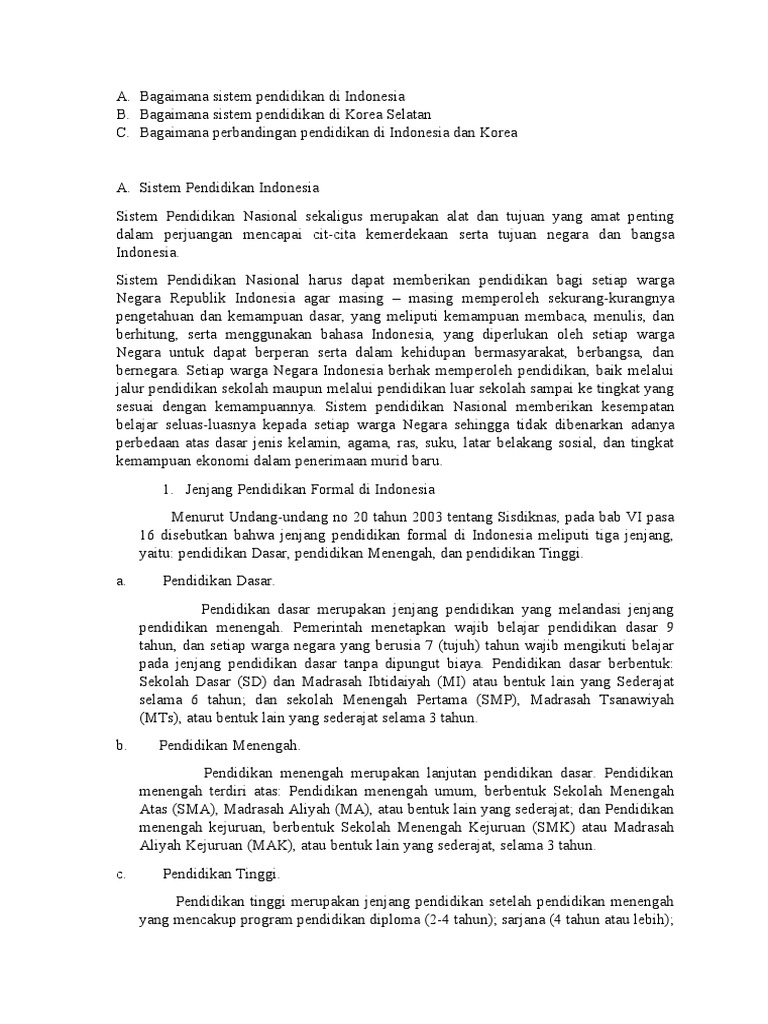 Materi Kel 10 Perbandingan Pendidikan | PDF | Karier & Perkembangan | Ilmu Sosial