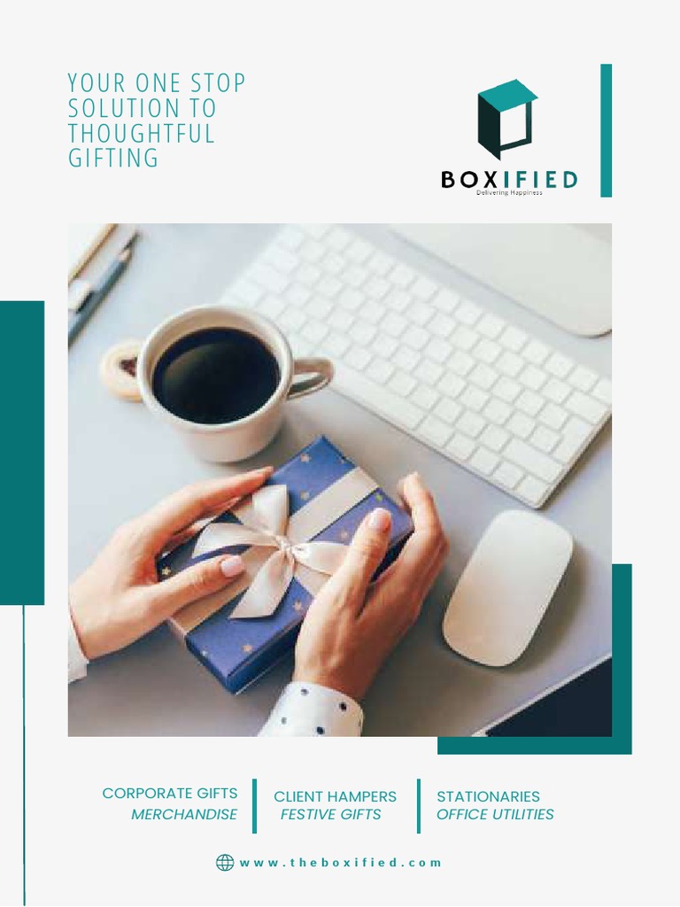 BOXIFIED Catalogue | PDF | Notebook | Mug