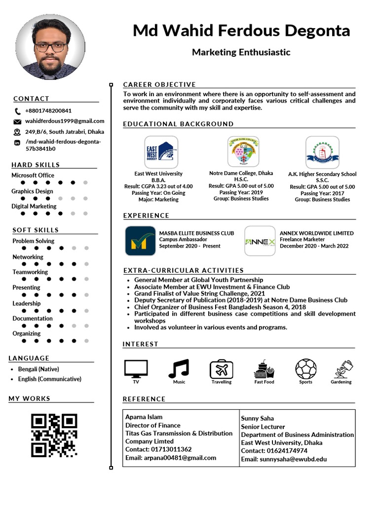 MD Wahid Ferdous Degonta - MD Wahid Ferdous Degonta | PDF | Economies