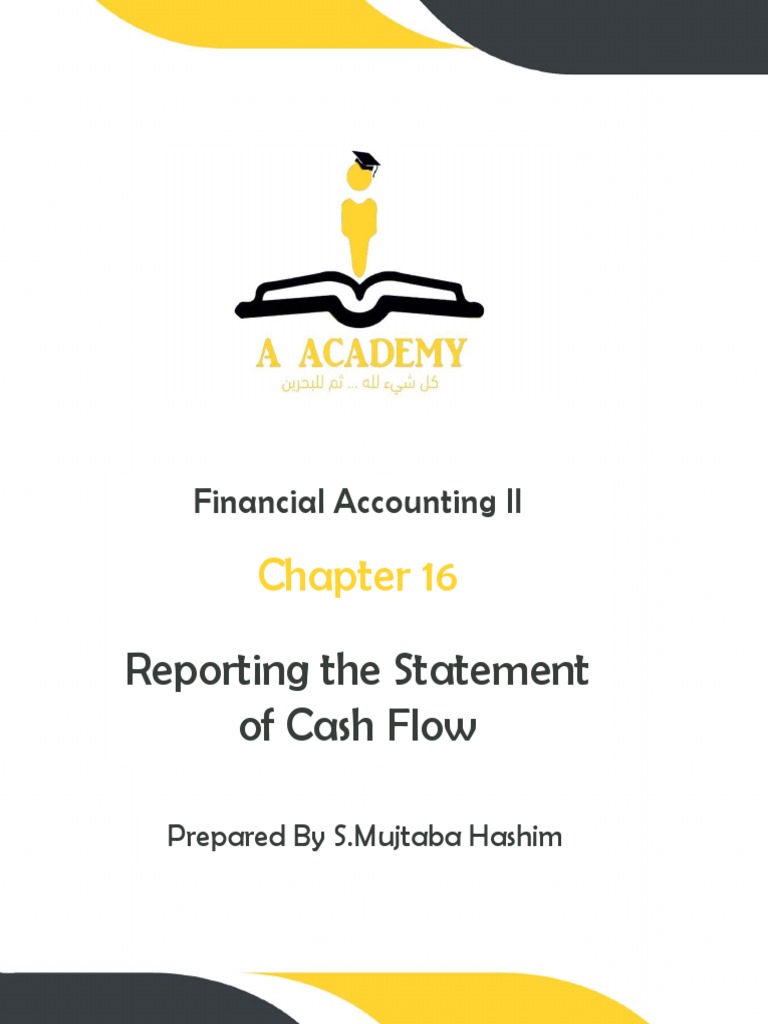 ACC113 - Chapter 16 | PDF | Financial Accounting | Cash Flow Statement