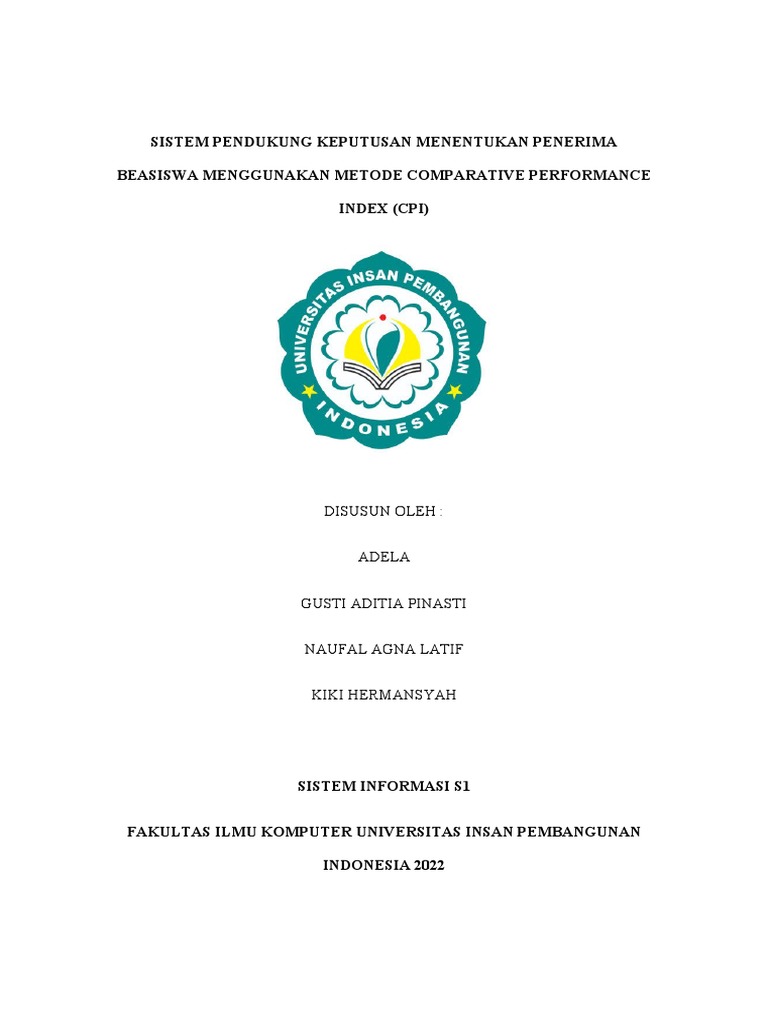 SPK Kelompok 6 | PDF