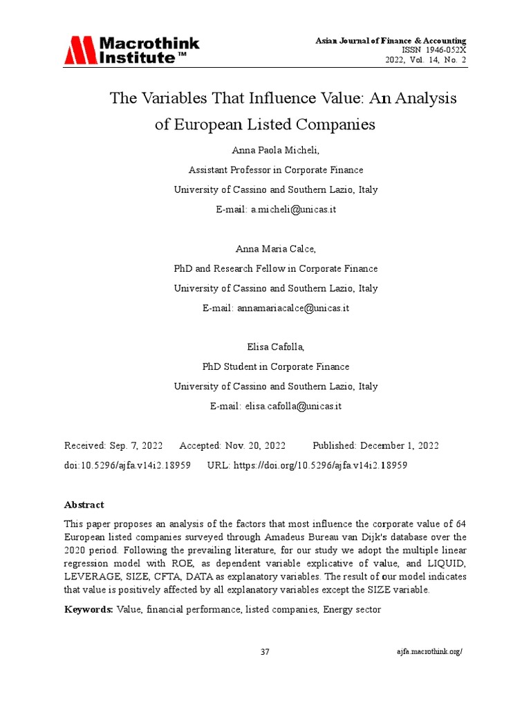 2456RT4 | PDF | Dependent And Independent Variables | Coefficient Of Determination