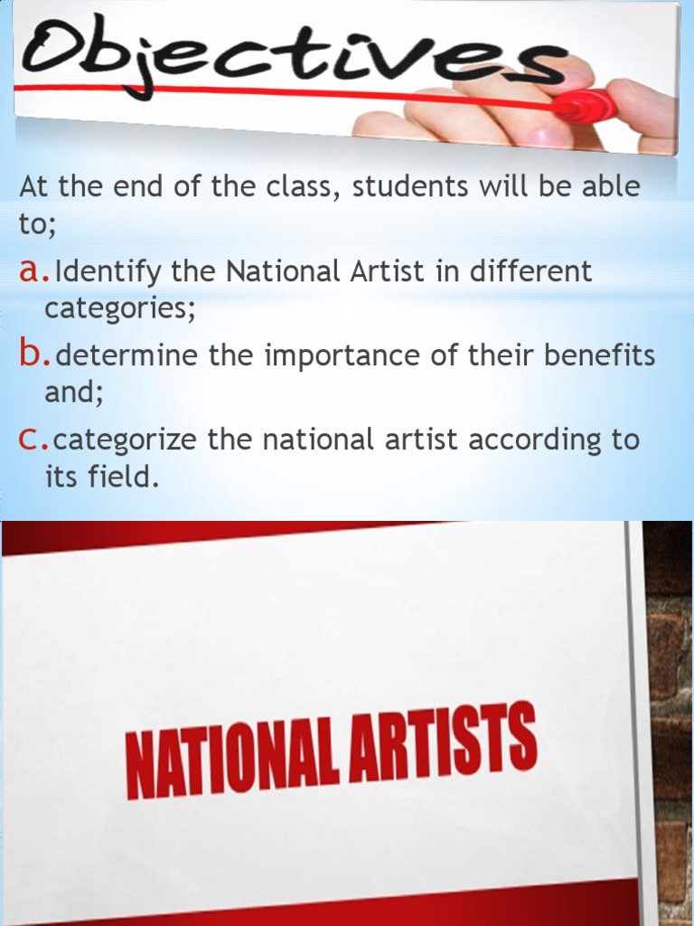 Cpar 11 Lesson-5.3-National-Artist-In-The-Philippines | PDF