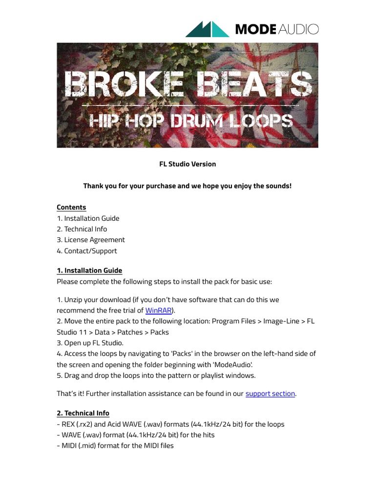 Fruity Loops FL Studio Pack Guide | PDF | Computing | Software