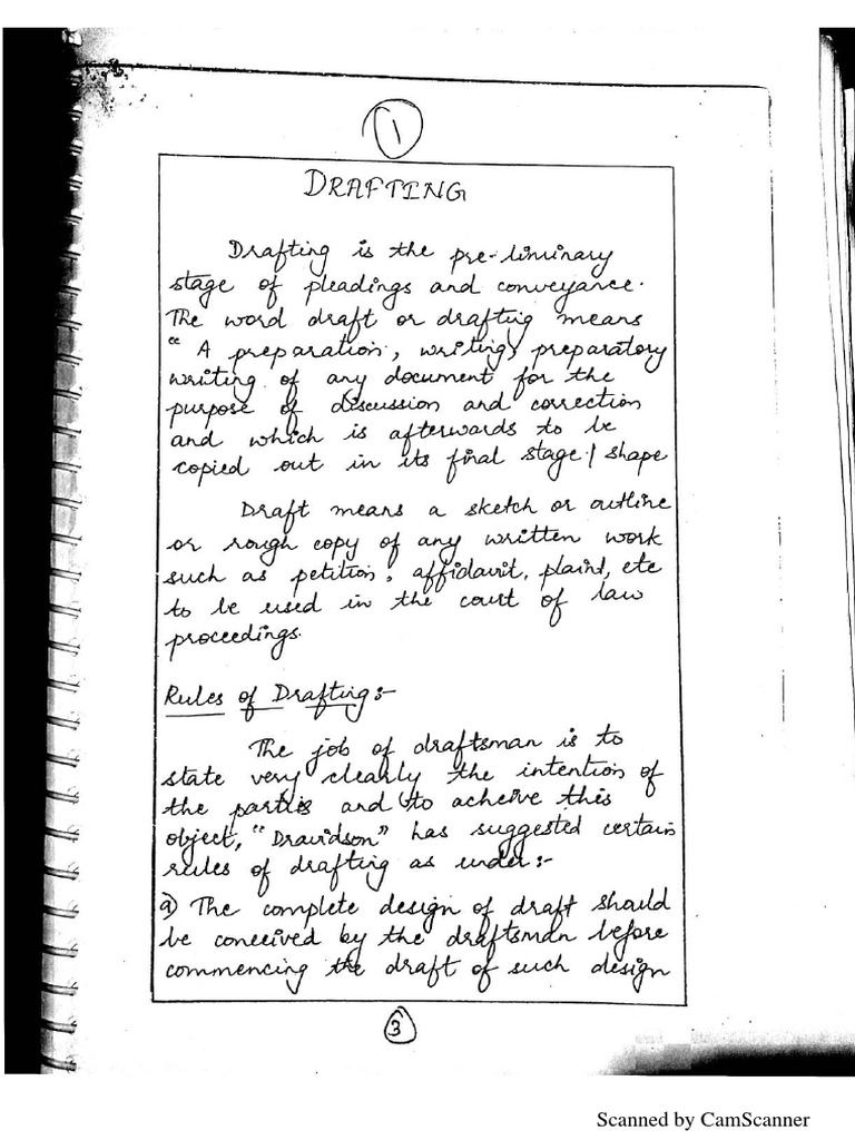 Drafting and Pleadings Record For Semester Vi | PDF