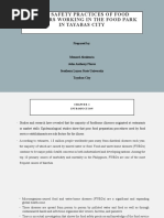 Local and Foreign RRL | PDF | Foodborne Illness | Food Safety