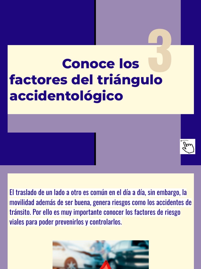 Triangulo Accidentologico | PDF | Seguridad vial | Accidente de tráfico