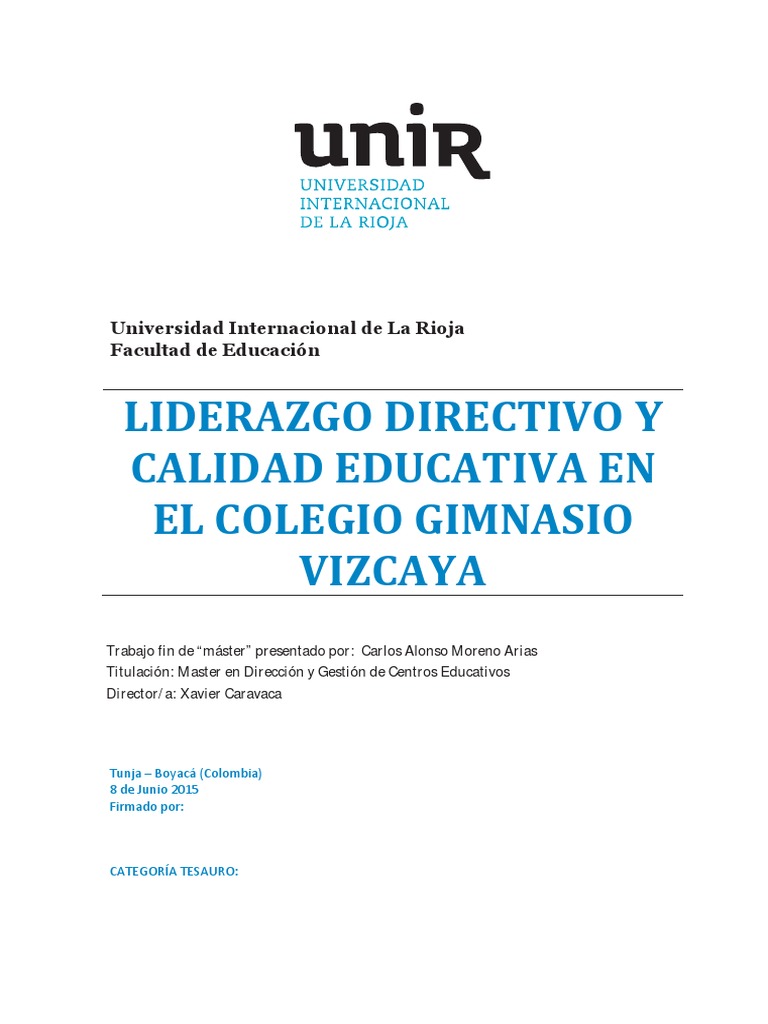 Moreno Arias, Carlos Alonso Def | PDF | Maestros | Método de enseñanza