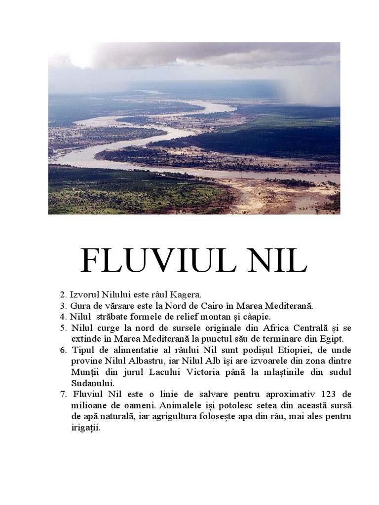 Fluviul Nil | PDF