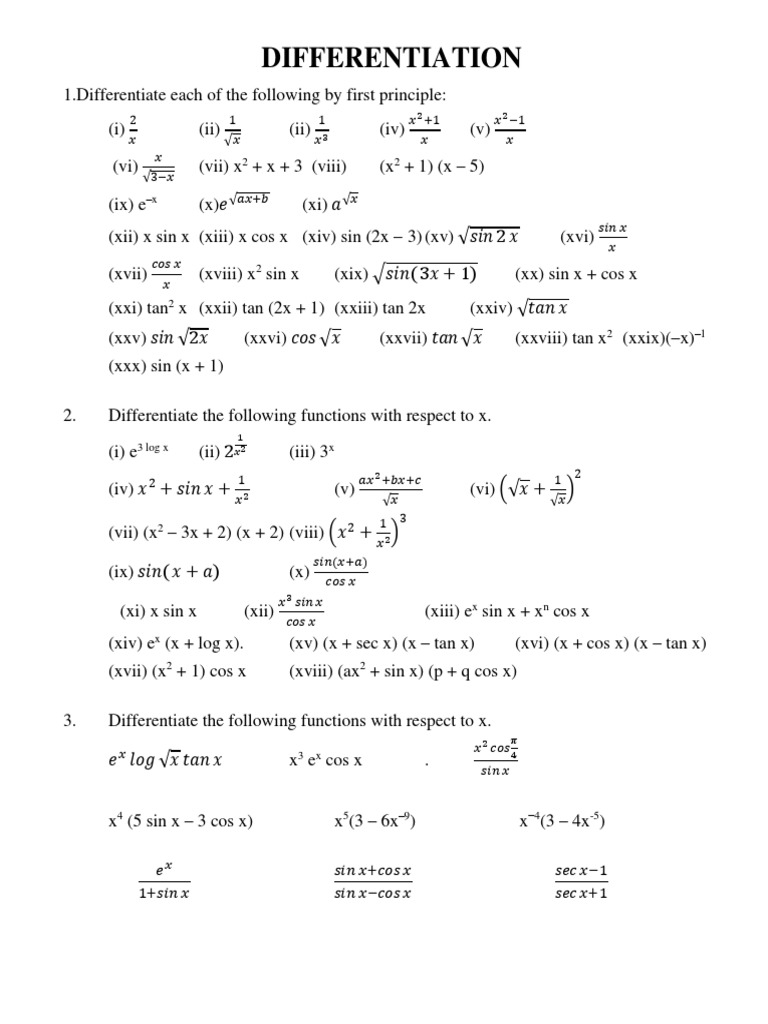 Derivatives | PDF | Mathematical Analysis | Mathematical Objects