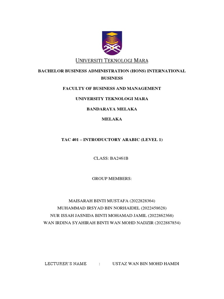 Draft Script Group Arab Pdf