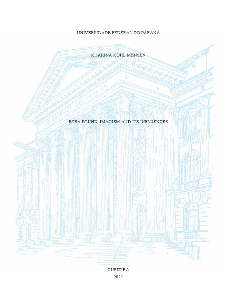 Ezra Pound and Imagism Explained | PDF | Poetry